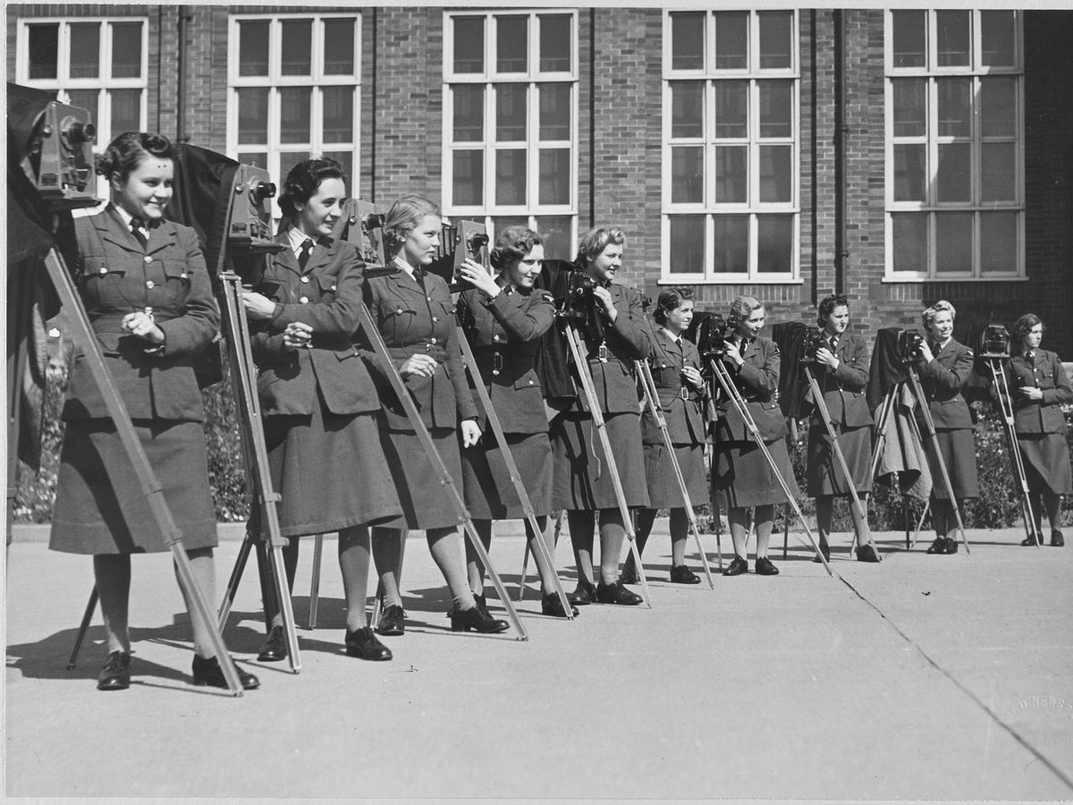 Collection of rare photos of wartime film-making released for VE Day ...