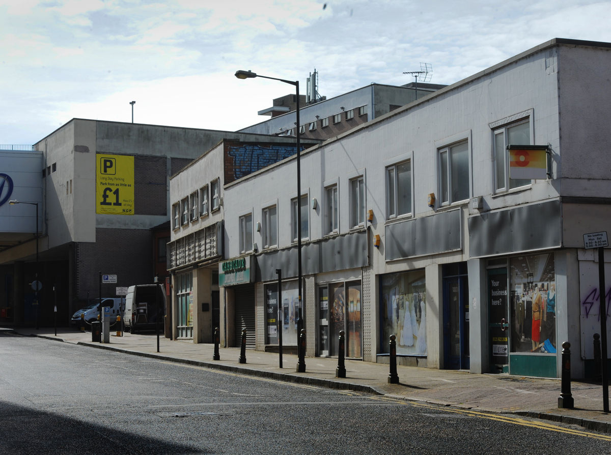 Old shops to be demolished as part of £1 billion Wolverhampton city ...