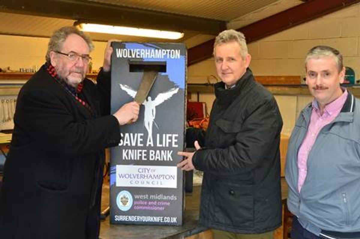 More knife banks being sent from Shropshire as councillors aim to rid ...