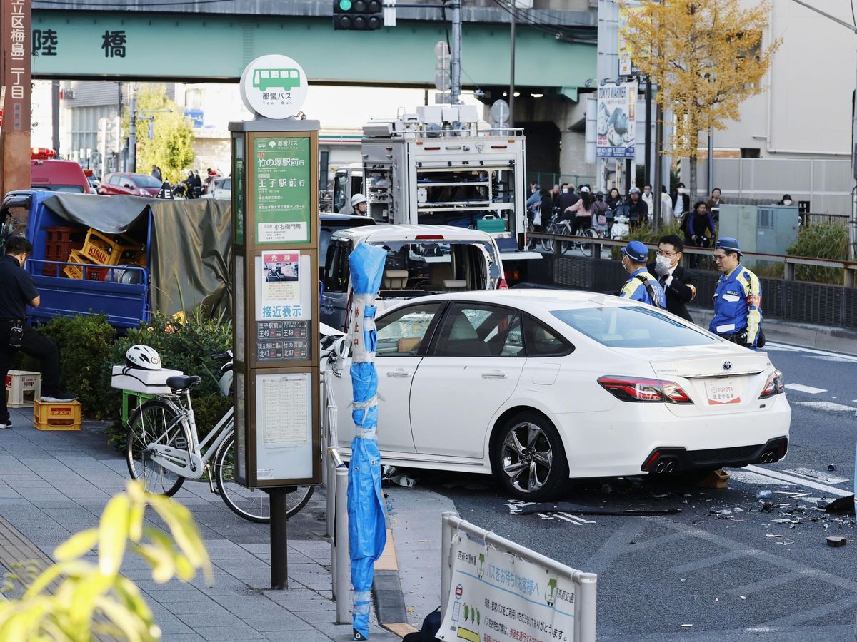 Man arrested in Tokyo on suspicion of hitting 11 people with car ...