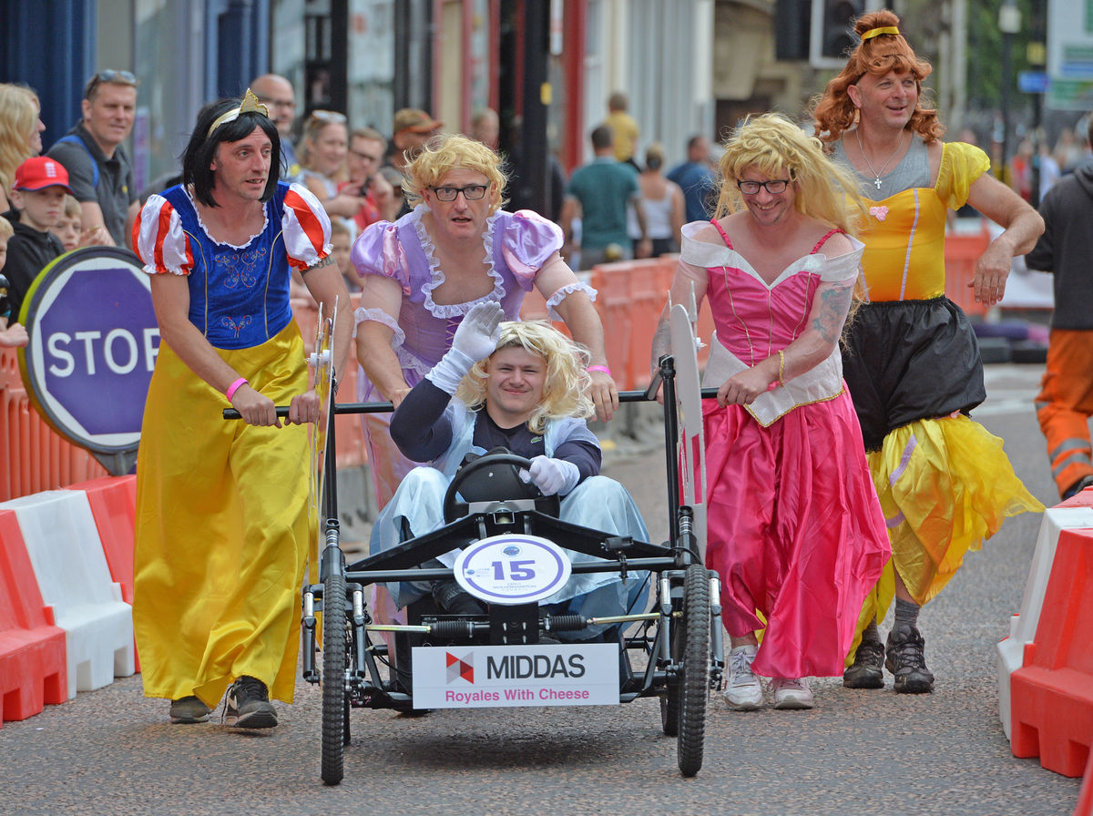 Shropshire teams take top two spots in topsy-turvy Krazy Races in ...