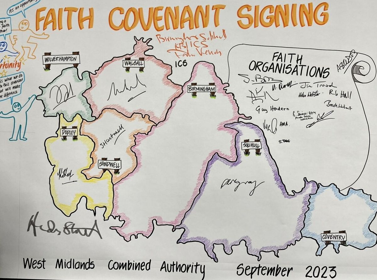 Council leader become latest to sign new faith covenant | Express & Star