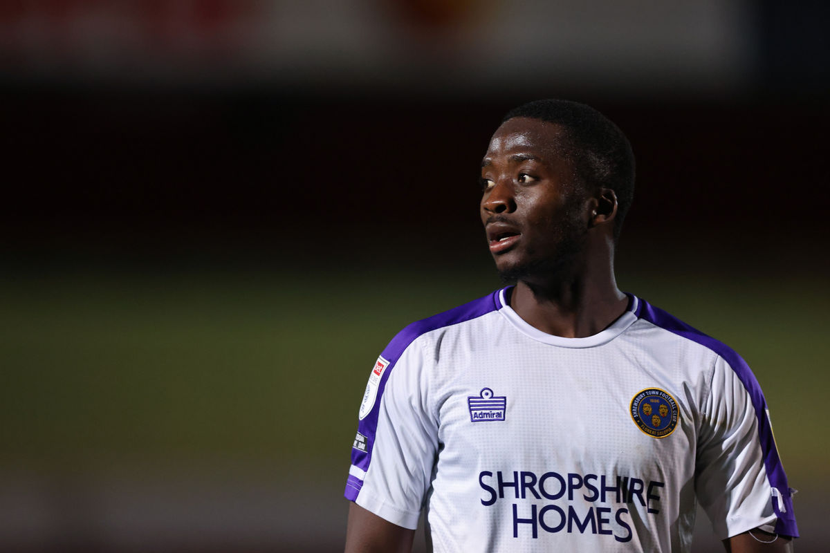 Daniel Udoh playing for his Shrewsbury Town future | Shropshire Star