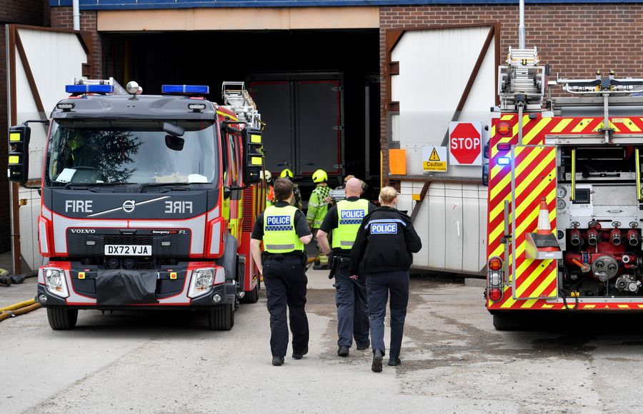 Walsall factory fire believed to have 'started accidentally' say fire ...