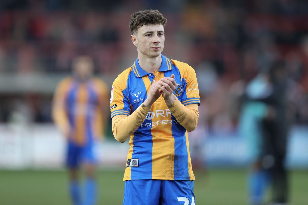 Michael Appleton keen to see more of Shrewsbury striker Callum Stewart ...