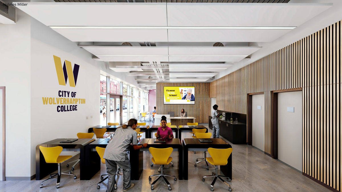 WATCH: Drone footage shows Wolverhampton’s new City Learning Quarter ...