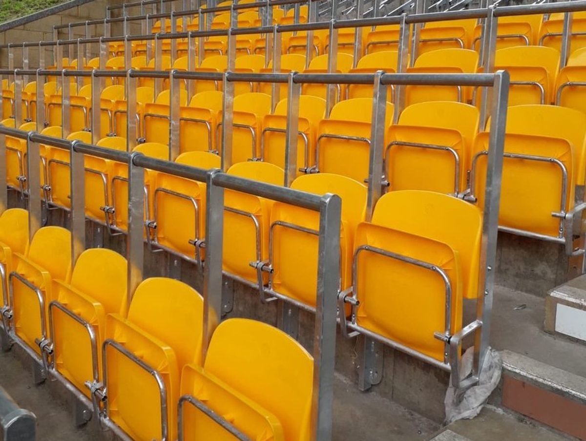 First glimpse of Wolves' new railed seating at Molineux | Express & Star