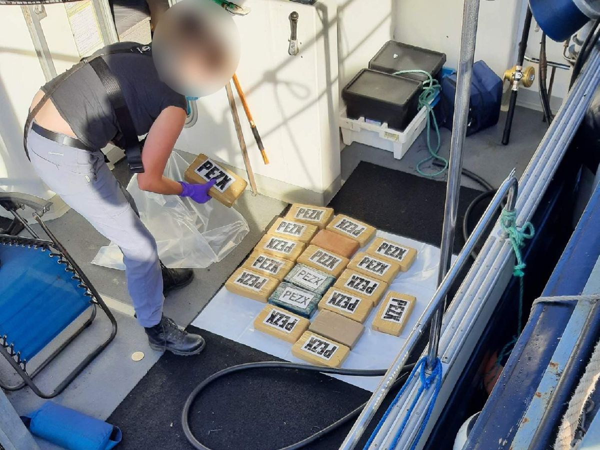 Fishing boat carrying one tonne of cocaine intercepted off Cornwall ...