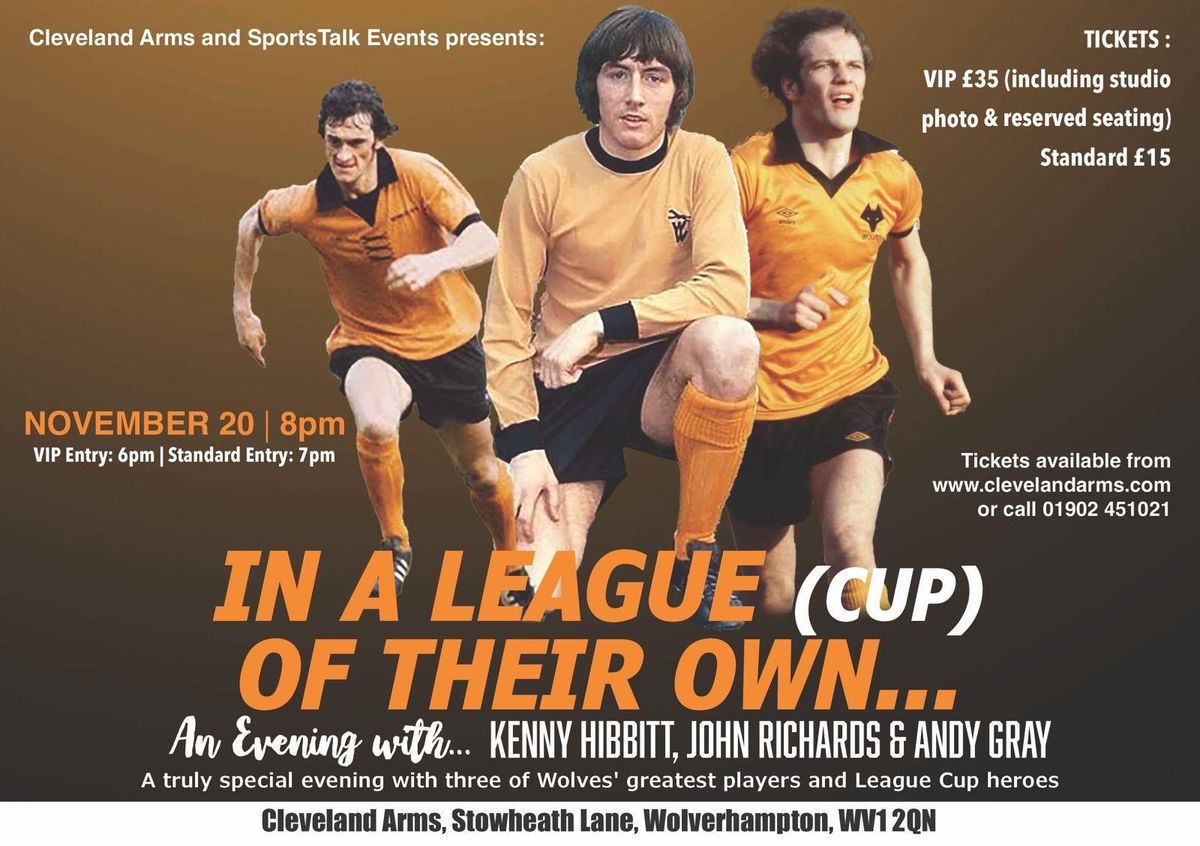 Wolves legends will take to the stage in special event | Shropshire Star