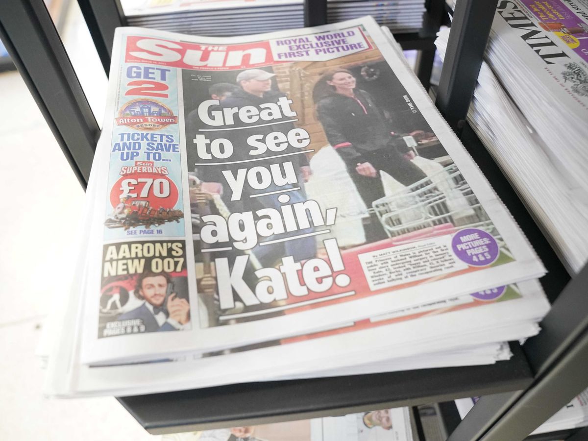 Sun publisher files intellectual property claim over Kate farm shop ...