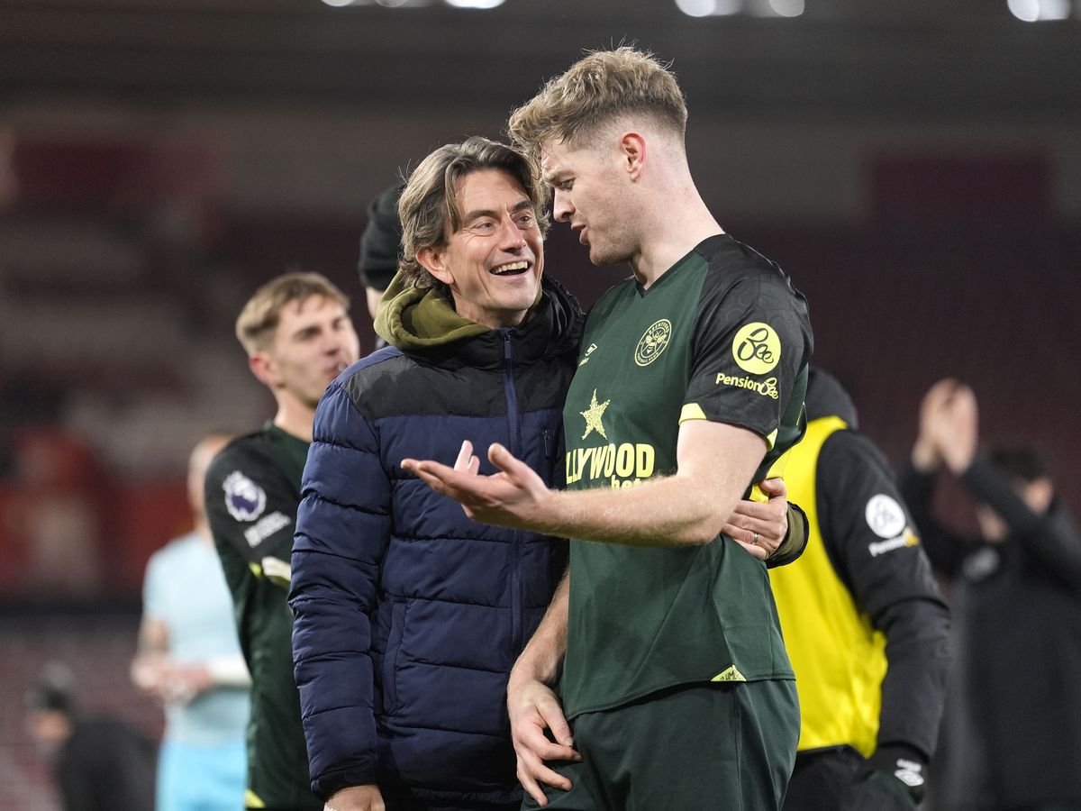 Nathan Collins hopes Thomas Frank remains at Brentford after ...