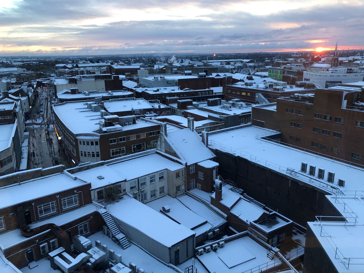 When is the cold snap across the West Midlands and Staffordshire set to ...
