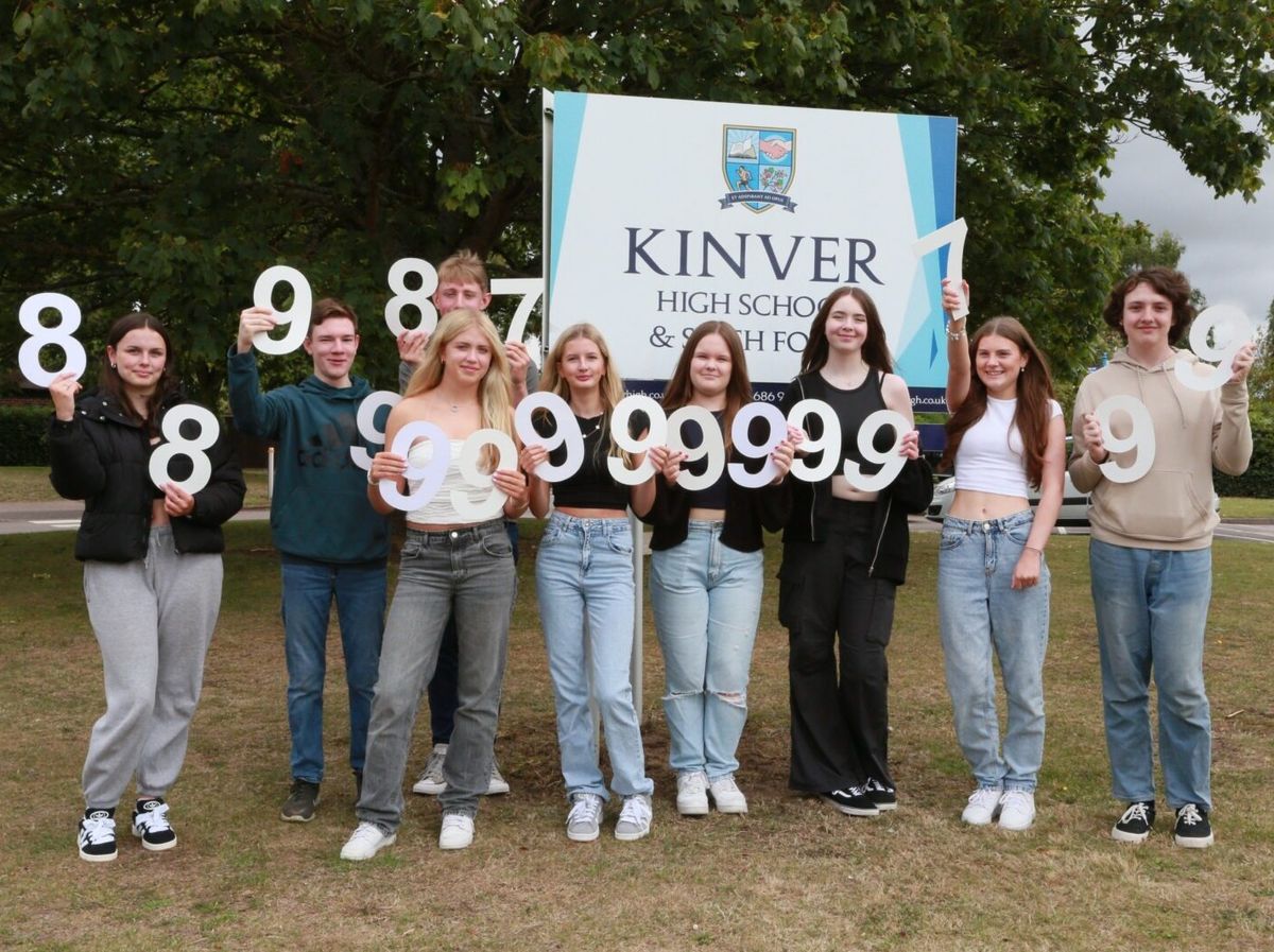 Kinver students celebrate success! | Express & Star