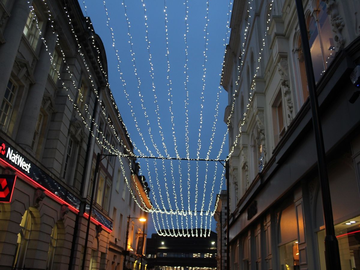Why have these lights appeared around Wolverhampton city centre ...