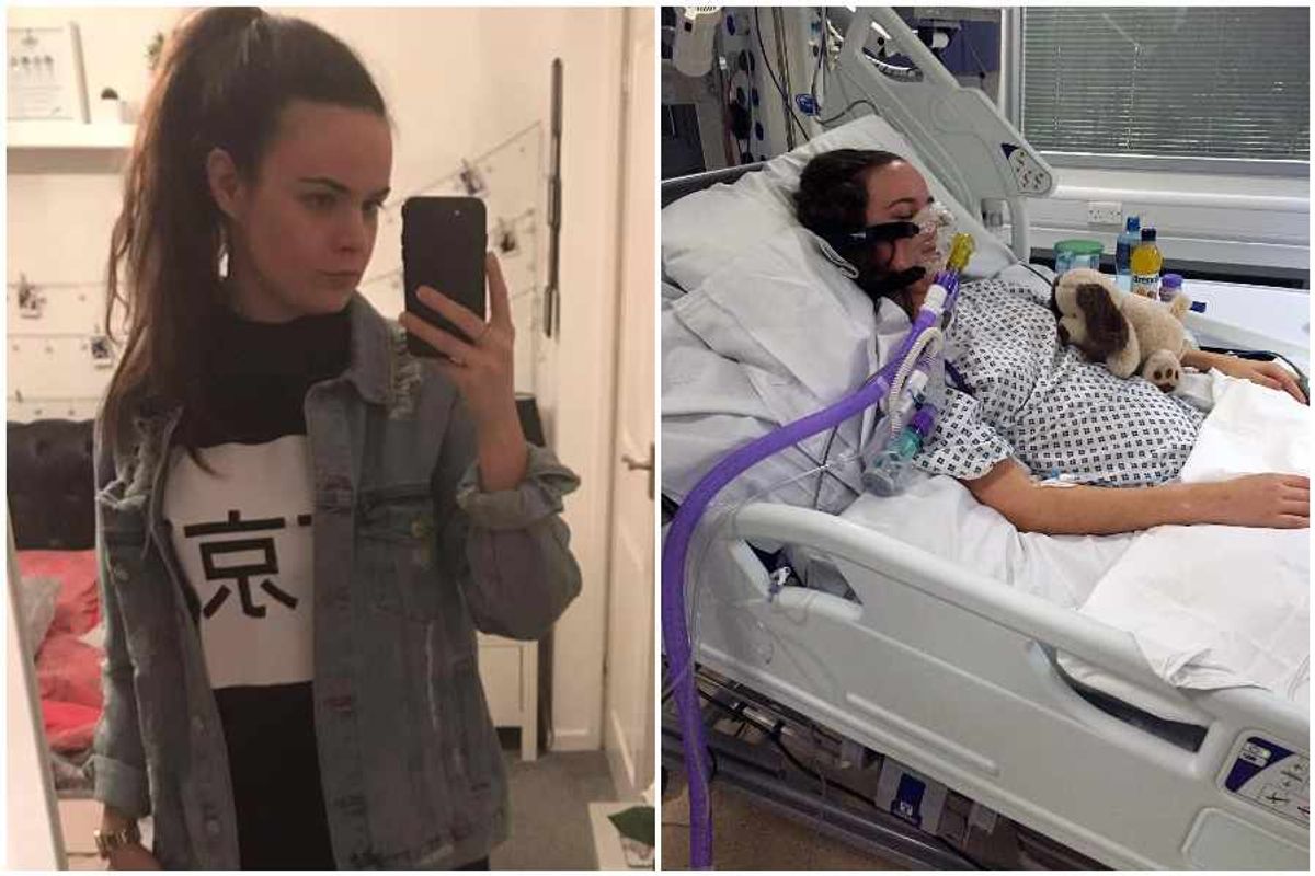 Teenager left in coma after believing rare blood infection was food ...