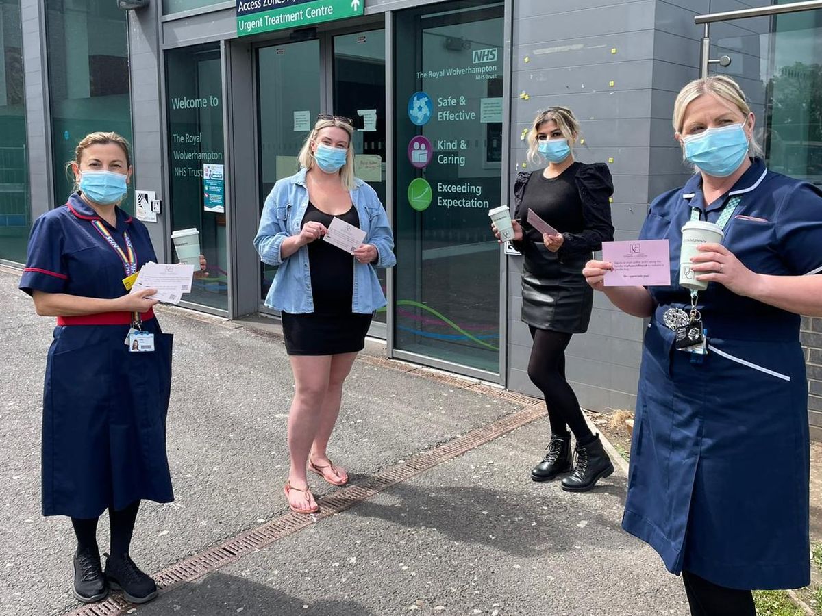 Hair stylists donate vouchers to thank Wolverhampton nursing staff ...