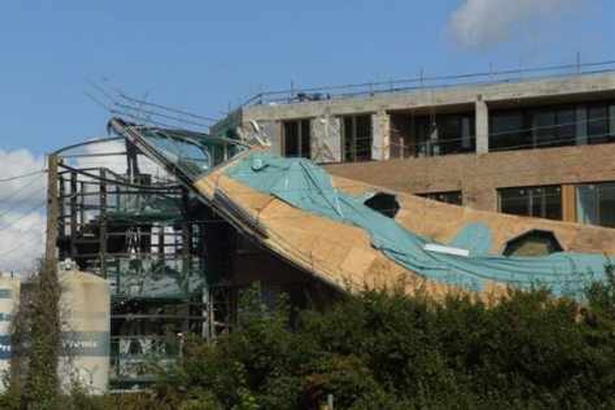 Abraham Darby Academy roof collapse - in pictures | Shropshire Star