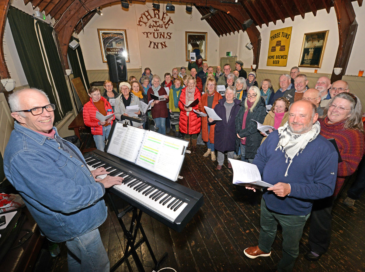 Shropshire choir brings neighbours together in Christmas song | Shropshire Star