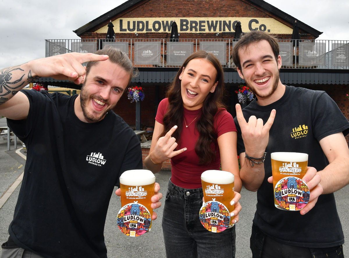 Brewery and music promoter launch new beer in time for Shropshire venue ...
