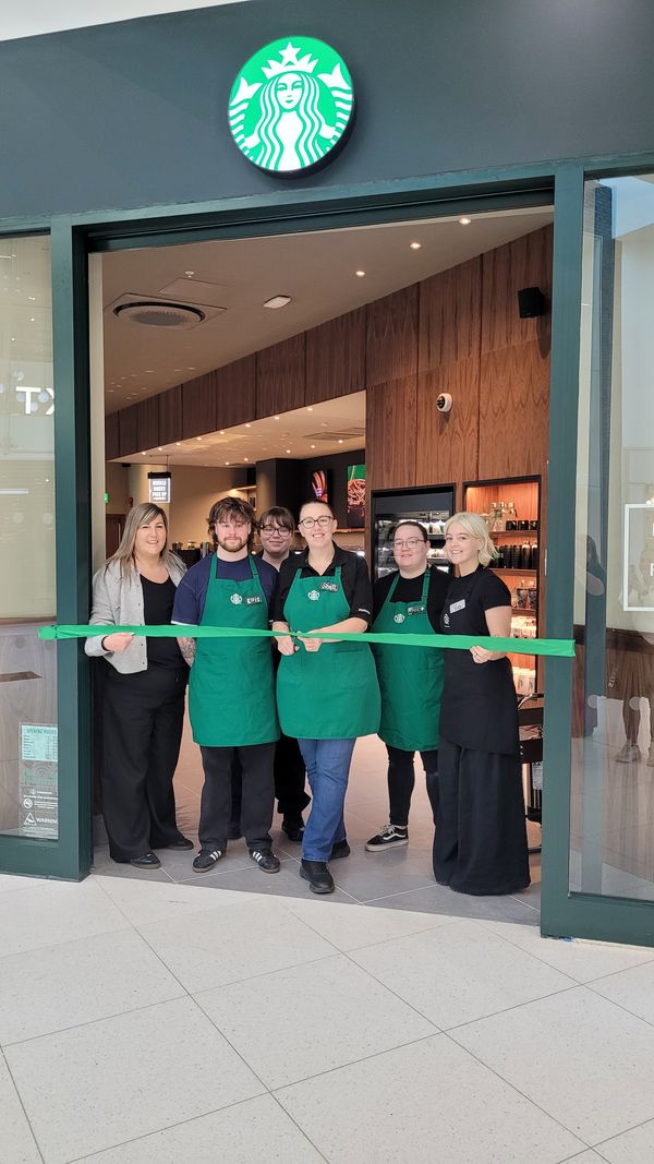 Coffee fans queue up for opening of new Starbucks shop in Telford ...