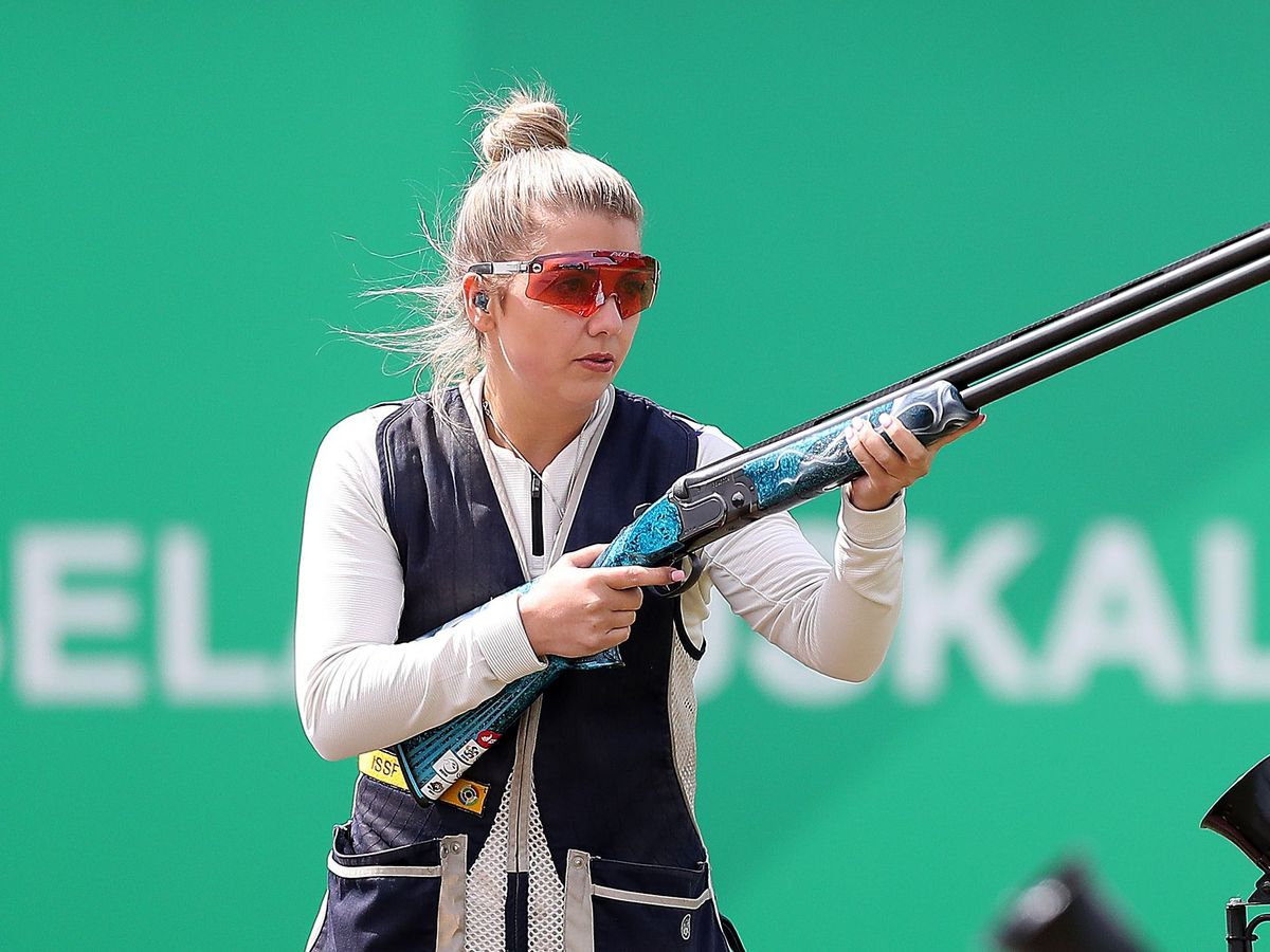 Amber Rutter has eyes on Olympic gold just three months after giving ...