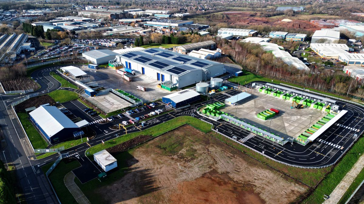 We walked around Walsall's new £32 million waste recycling centre set to open to the public on ...