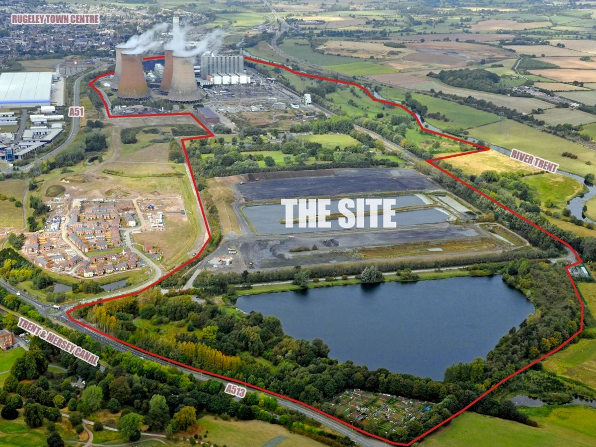 New homes, school and businesses revealed in Rugeley Power Station ...