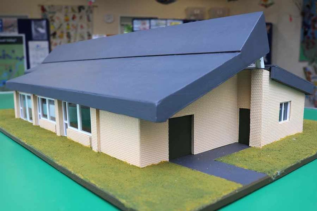 Fly down for glimpse of new visitor centre at Sandwell Valley RSPB ...