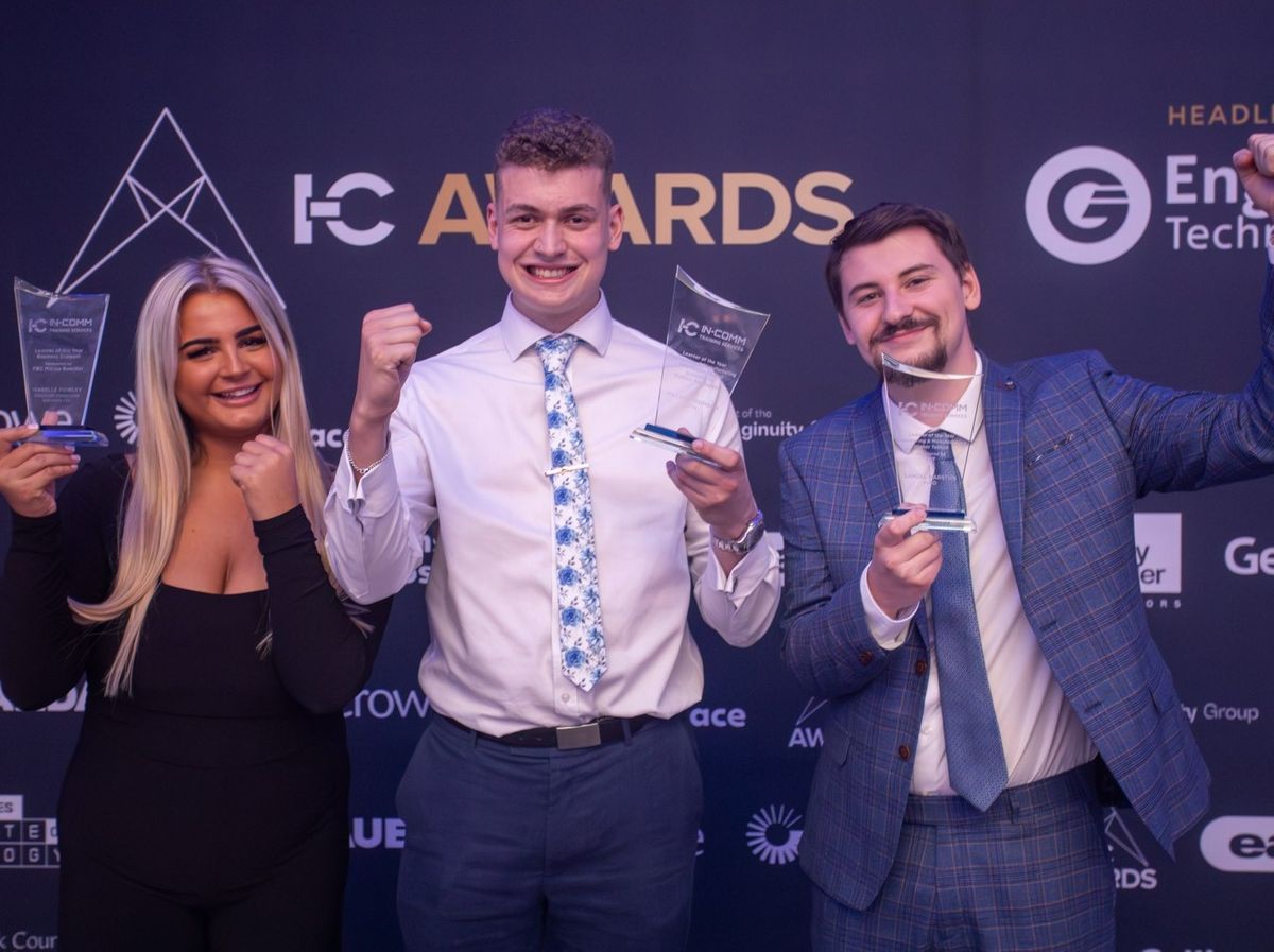 Shropshire apprentices are honoured at In-Comm Training awards ...