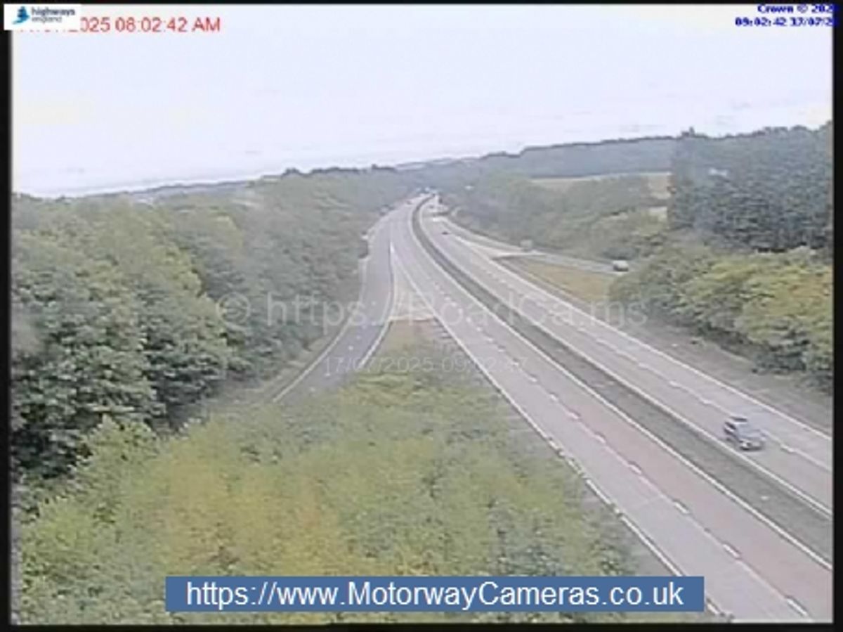 Major stretch of M54 reopens after lorry transporter hits central ...