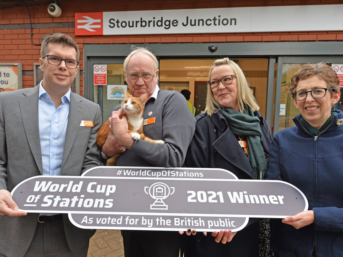 Presentation proclaims Stourbridge Junction station as world champions ...