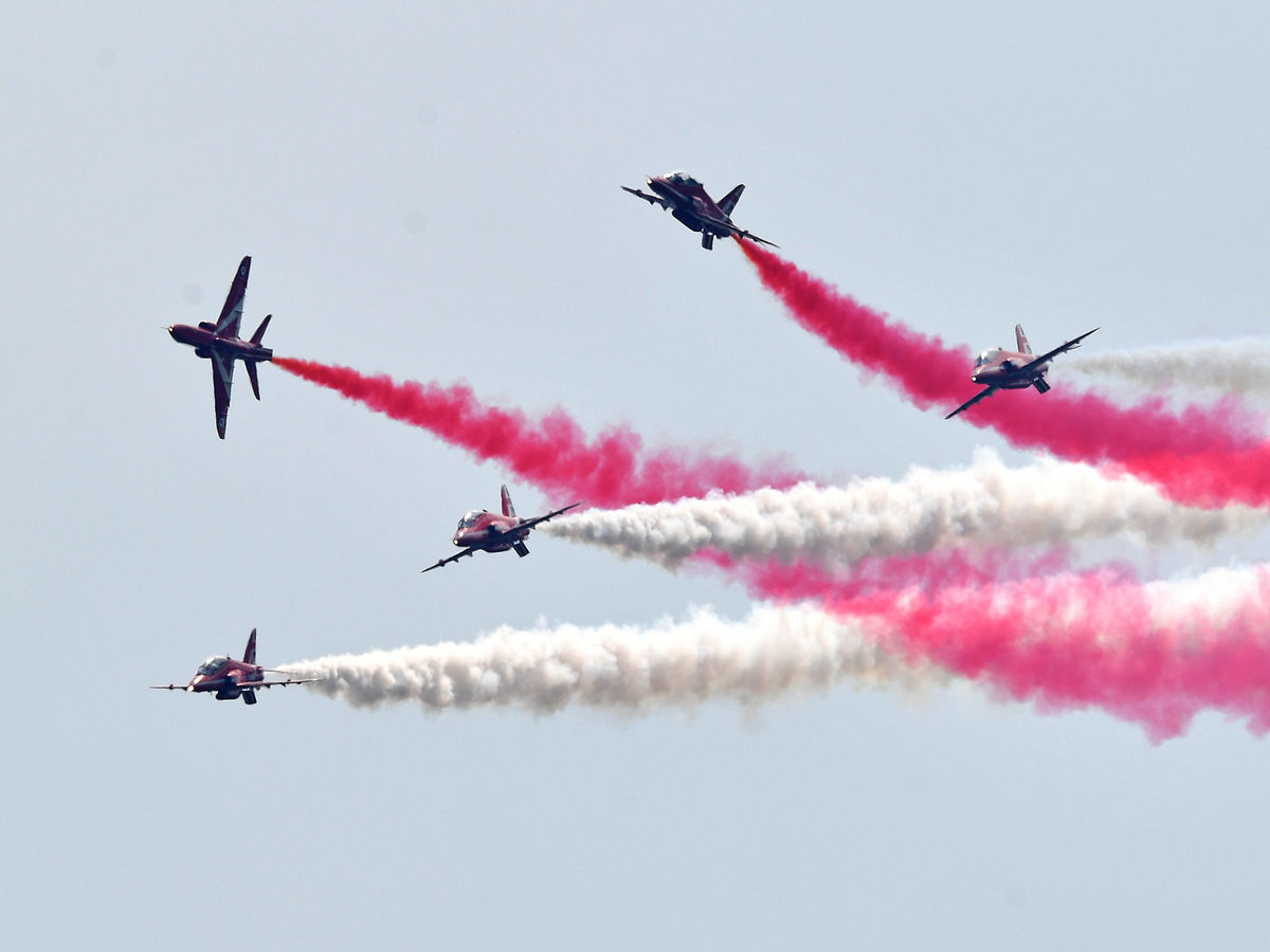 When and where to see Red Arrows over Shropshire this weekend as they ...