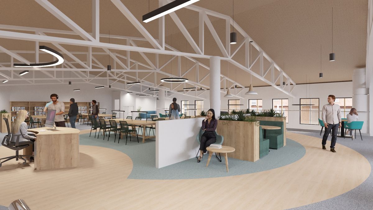 Work begins on £1.9 million two-storey library transformation at ...