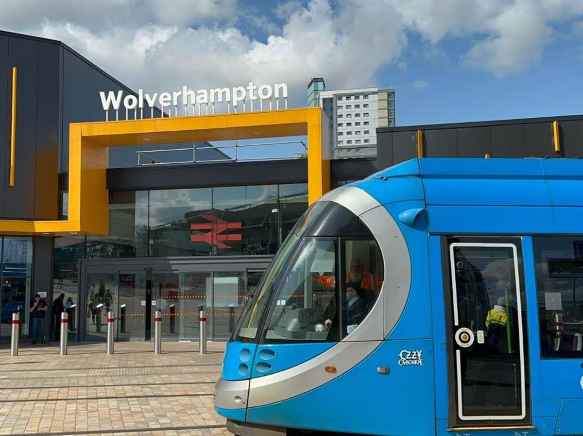 New Wolverhampton Metro extension to city's railway station to open on ...