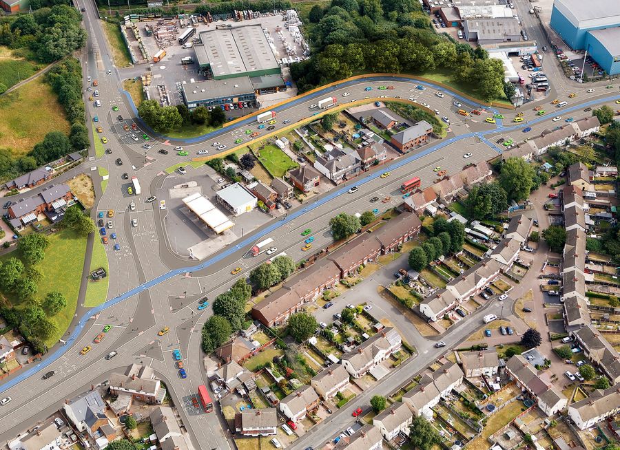 Next step in major scheme to cut congestion on one of Wolverhampton's ...
