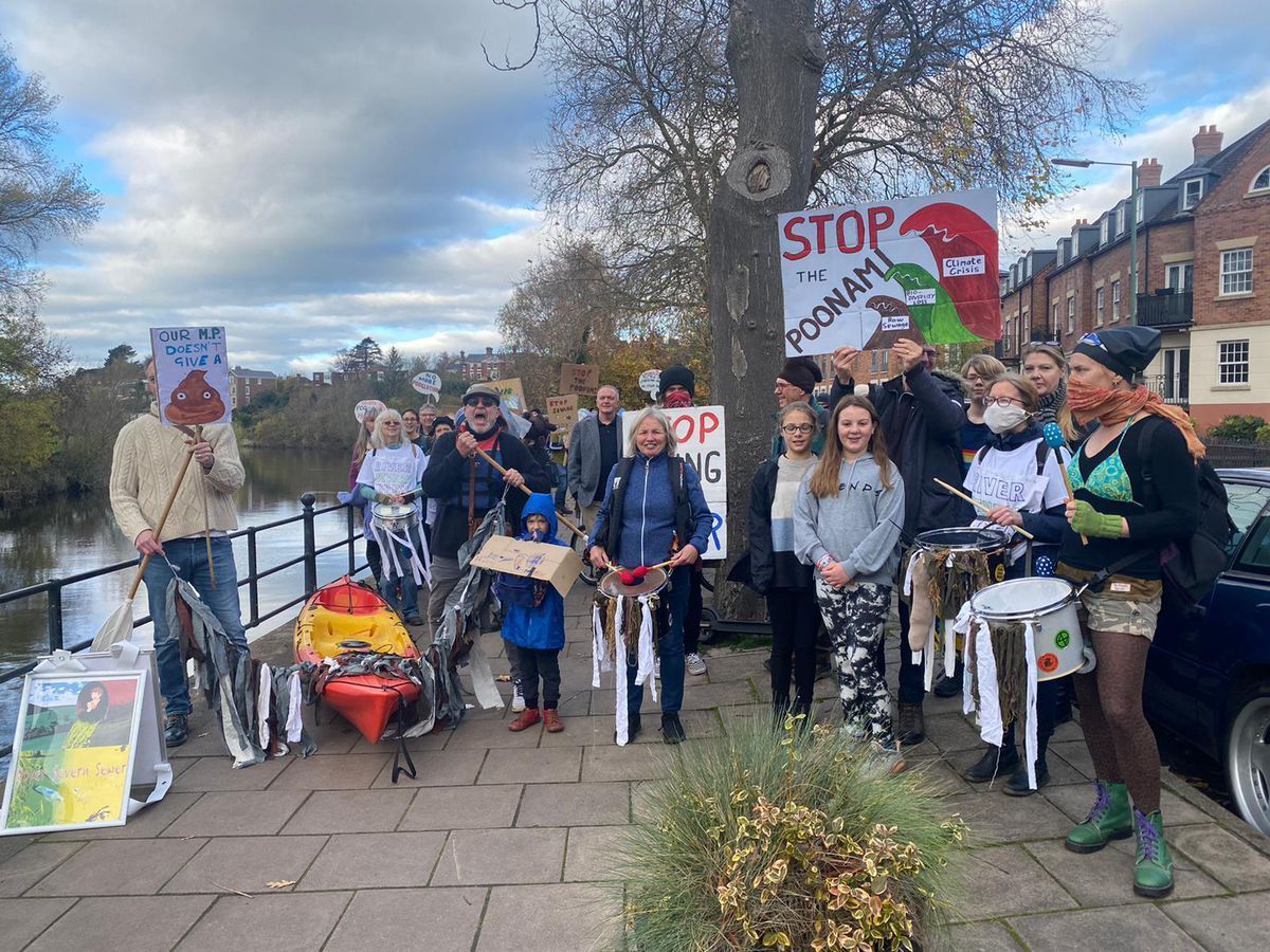 March and rally in Shrewsbury to put the spotlight on river pollution ...