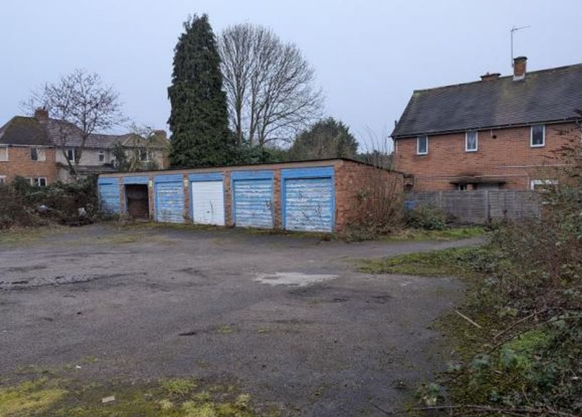 Three new homes could be built on garage site in village near ...