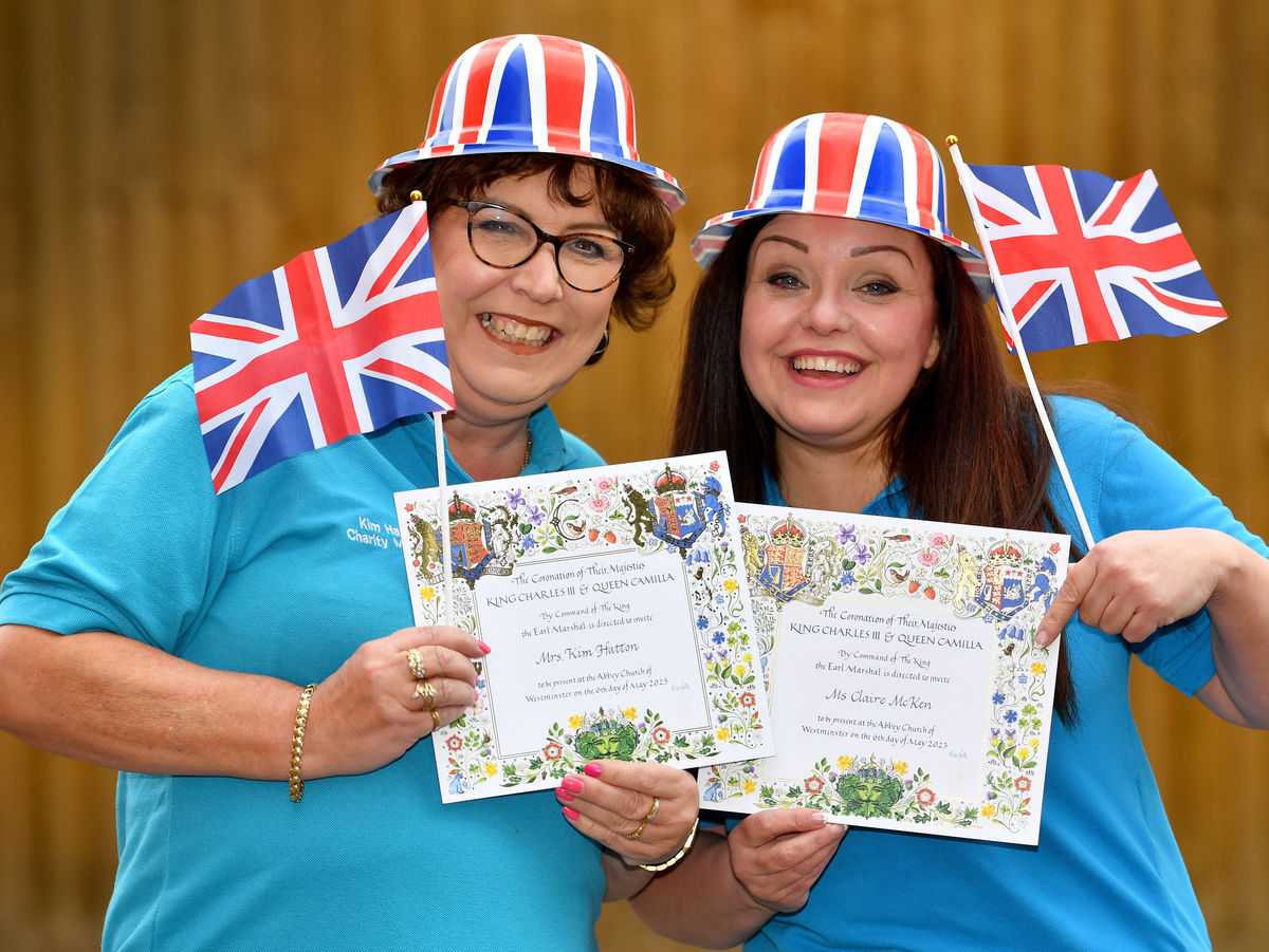 Right royal surprise for Wolverhampton charity pair invited to London ...