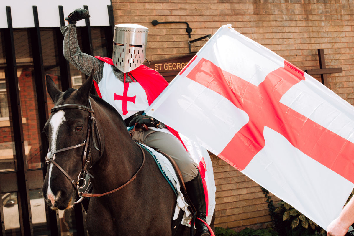 Knight saddles up for St George . . . in St Georges | Shropshire Star