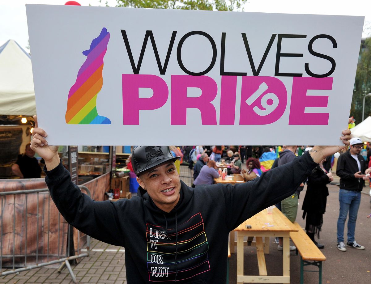 WATCH: Rainbow flags fill city centre for Wolves Pride 2019 | Express ...
