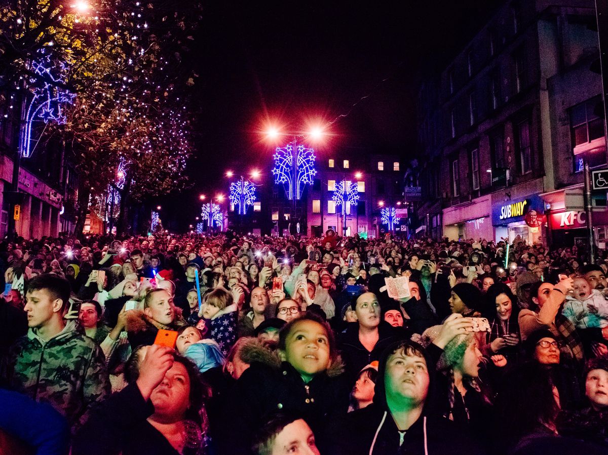 Wolverhampton Christmas lights switch on: These city centre roads are ...