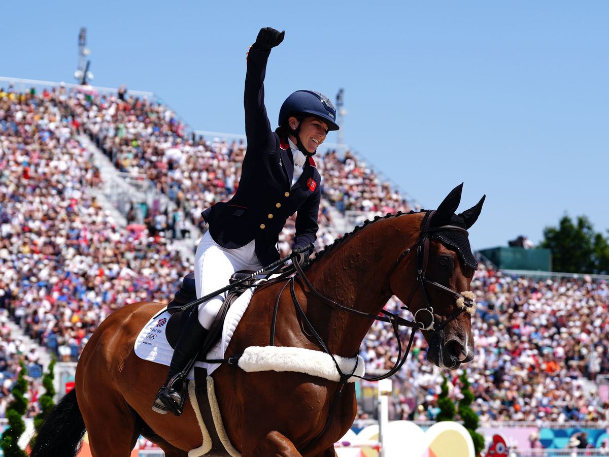 Laura Collett ‘on top of the world’ after clinching GB team eventing ...