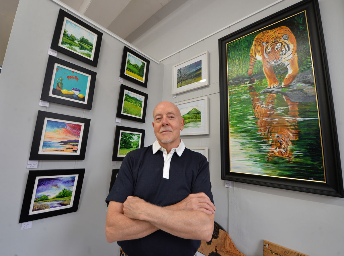 An artist's dream - Telford painter opens his first gallery ...
