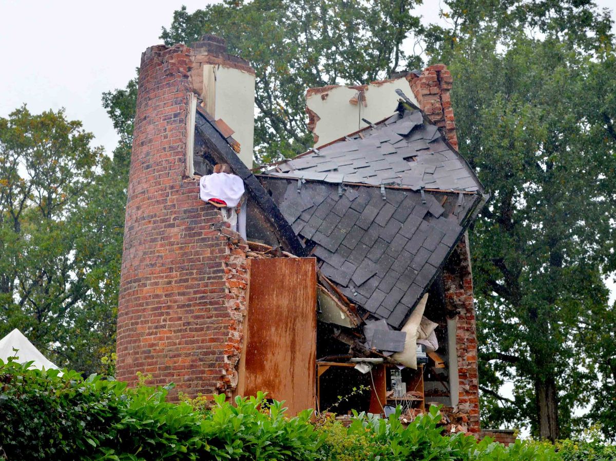 PICTURED: Gas explosion destroys Wolverhampton windmill | Express & Star