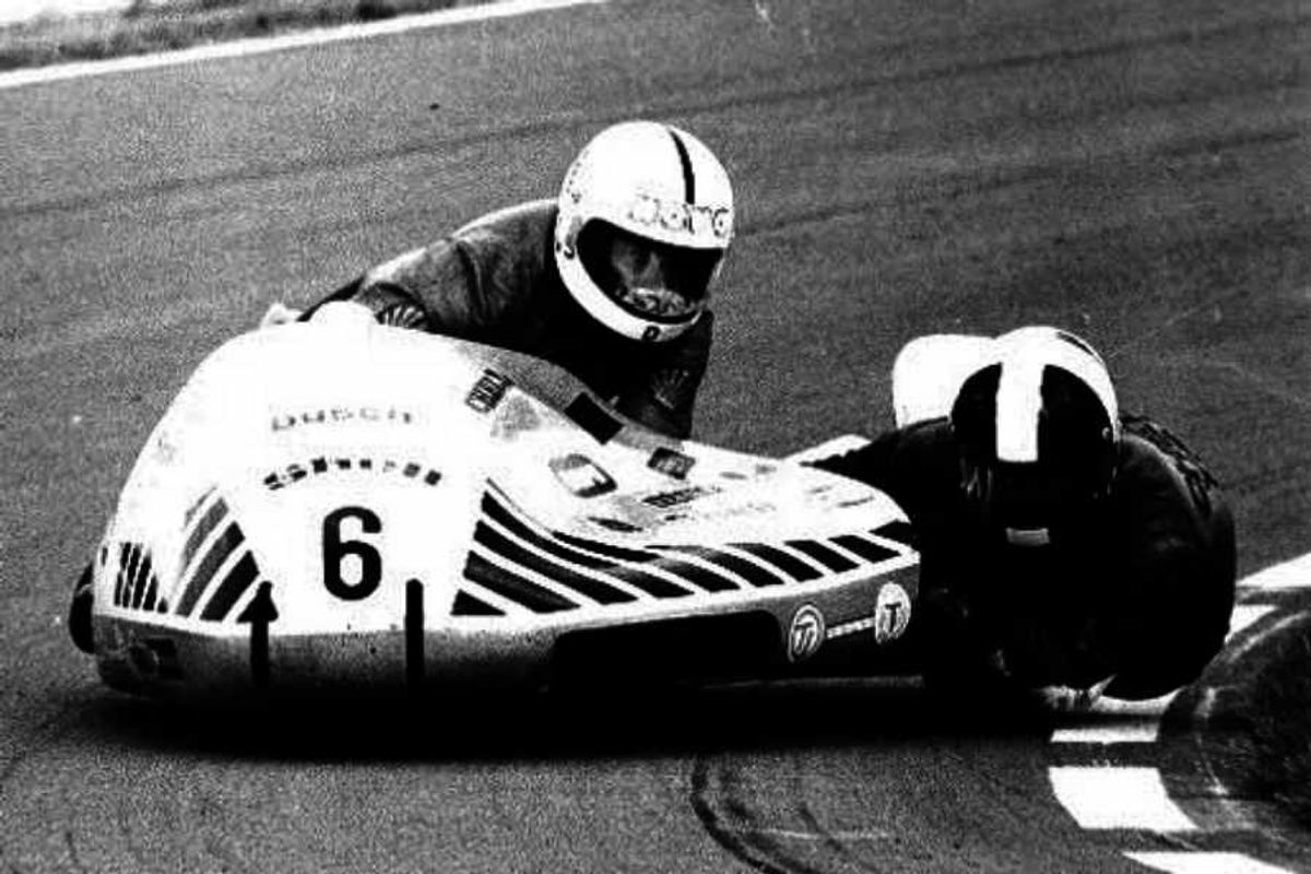 Chance to see first sidecar driver to lap at 100mph at Isle of Man TT ...