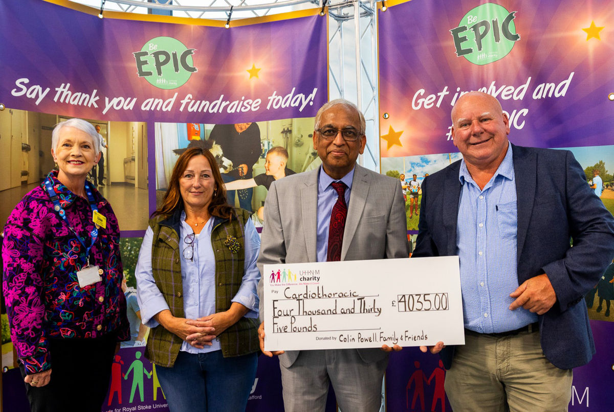 Powys man's 60th birthday party raises £4,000 for cardiac ward that ...