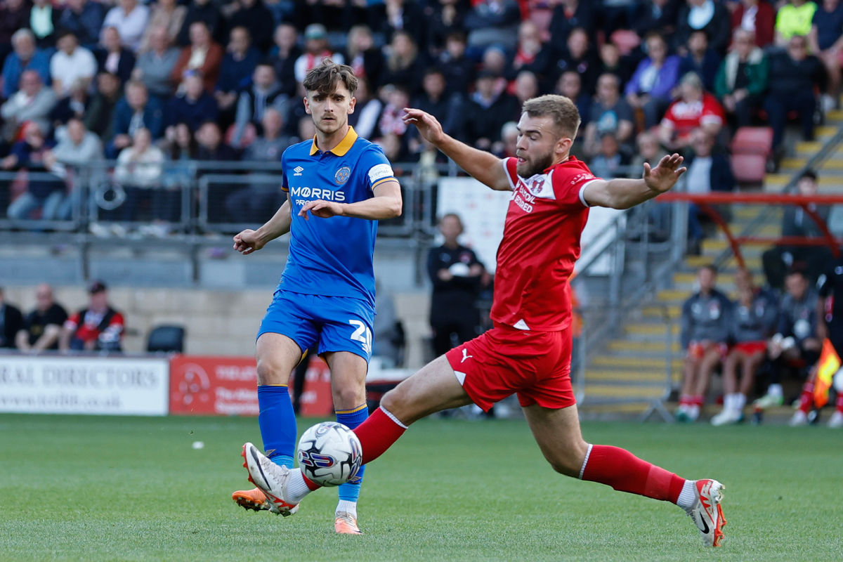 Matt Taylor looking to tune up Shrewsbury Town's Tom Bayliss ...