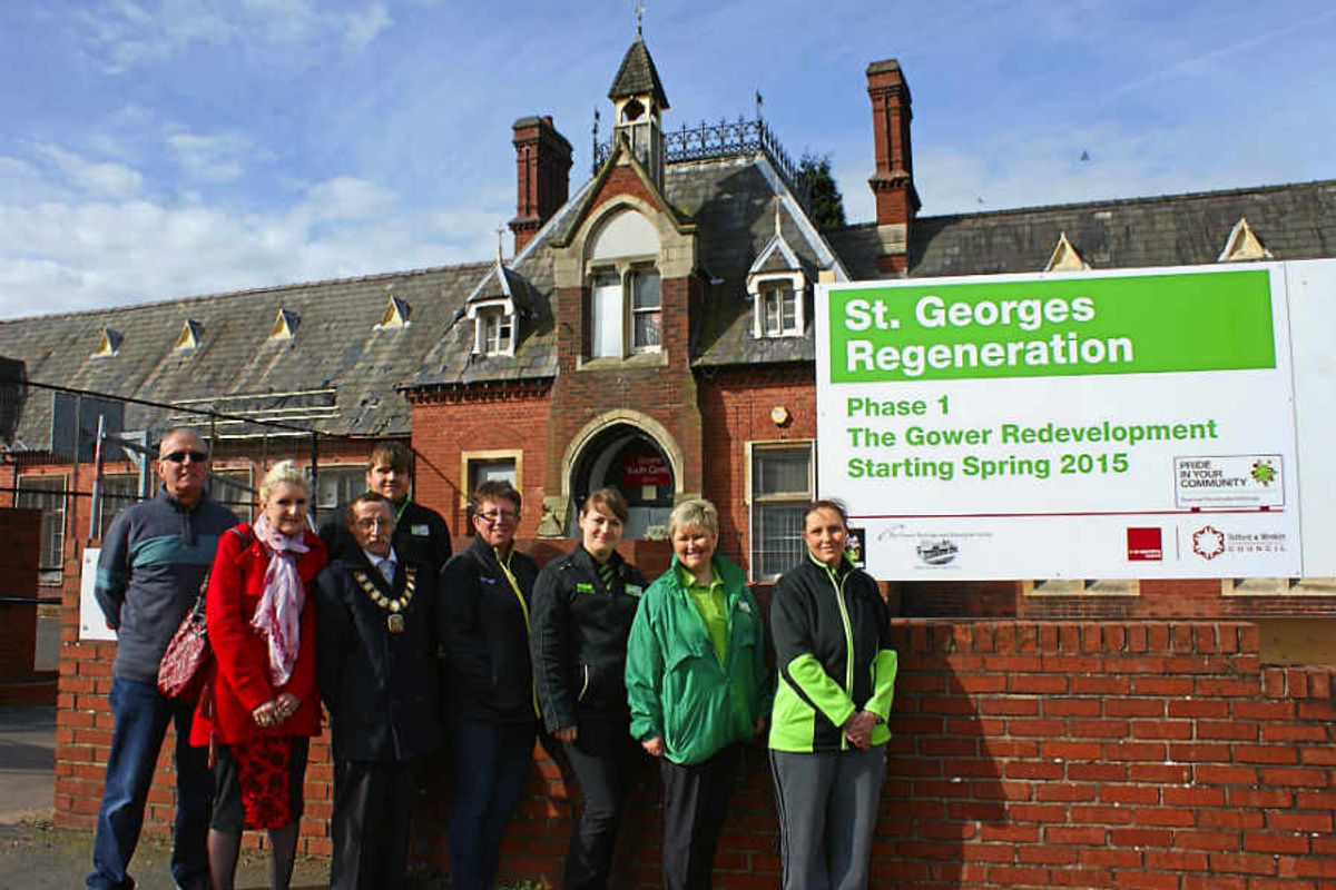 Spruce-up day for landmark Telford building | Shropshire Star
