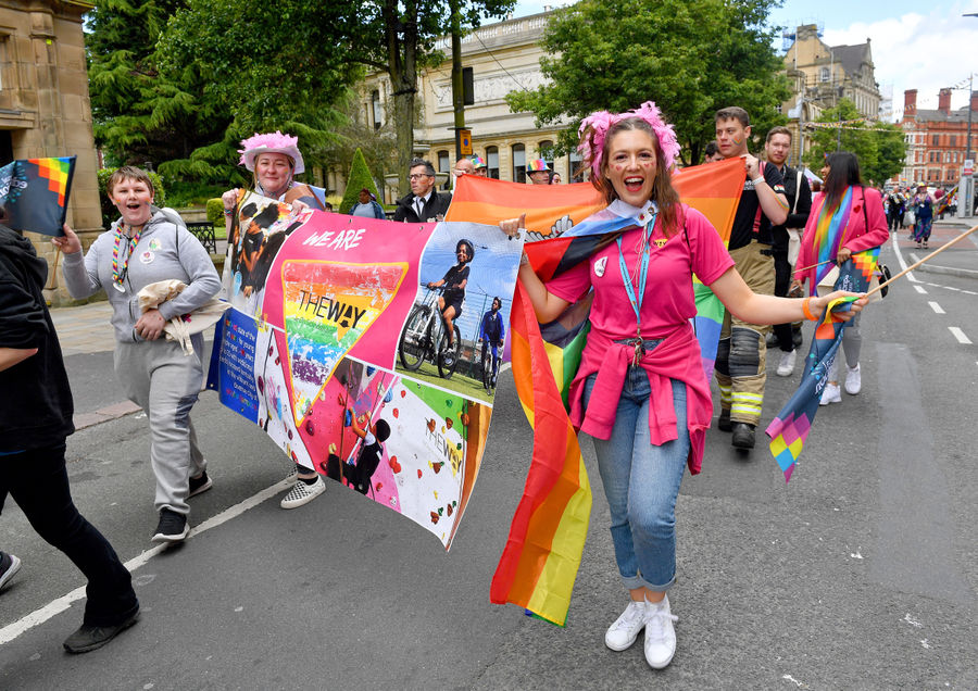 28 heartwarming photos of Wolverhampton Pride parade as city's LBGTQ+ ...