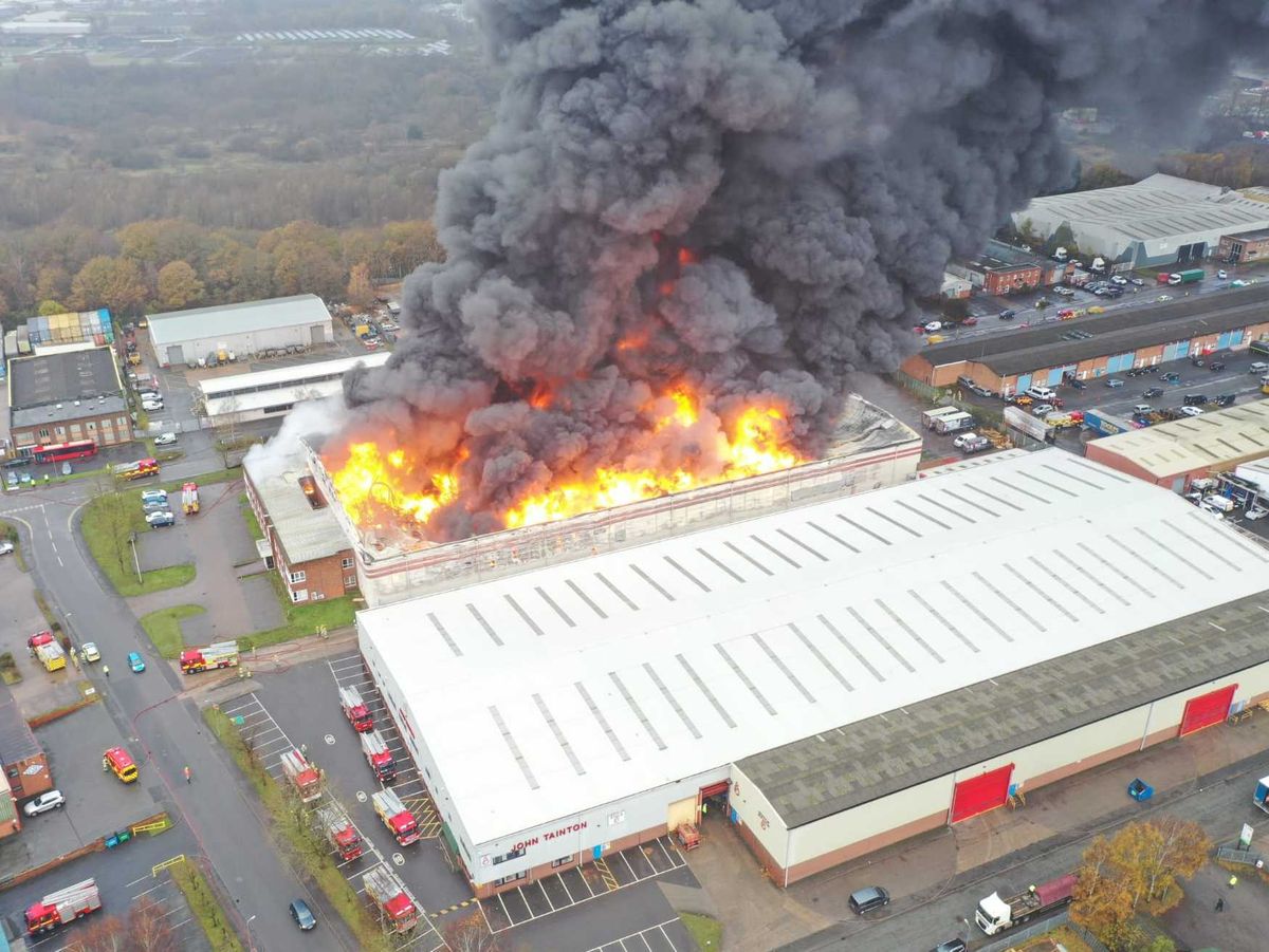 Aftermath of giant fire still taking toll on Kidderminster | Express & Star